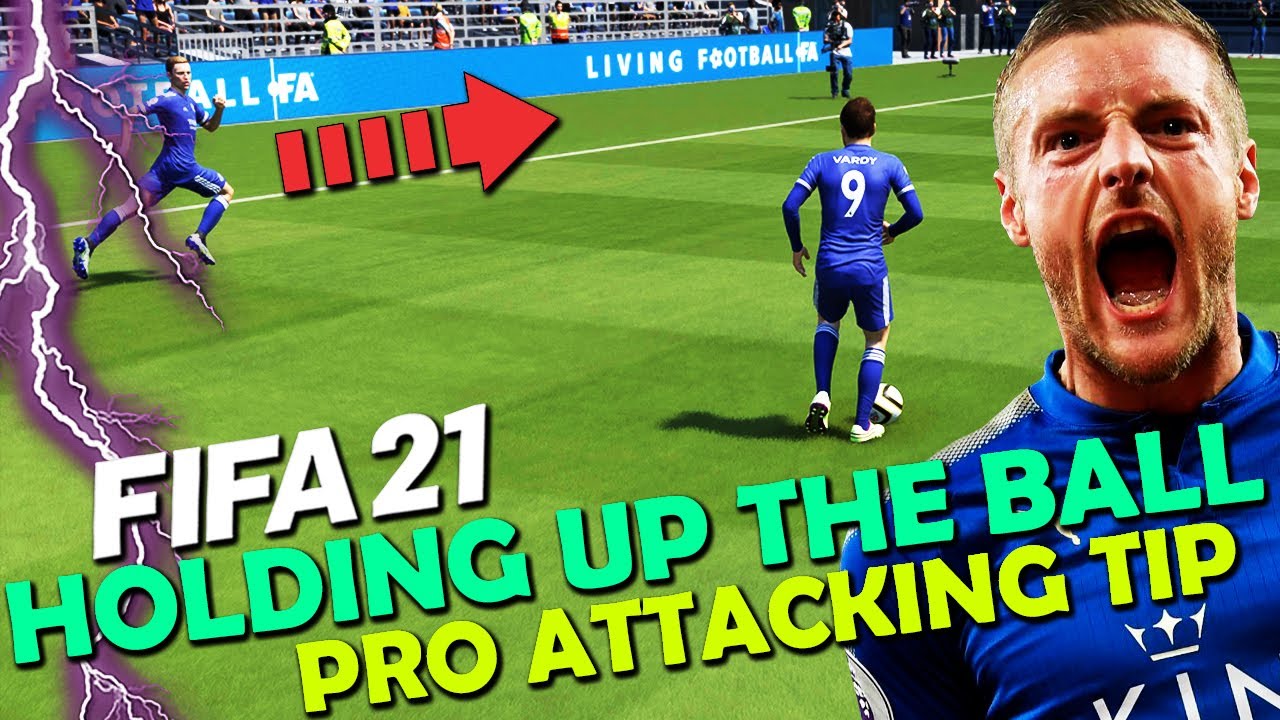 ONE of the BEST ATTACKING TRICKS in FIFA 21 | HOLD UP the BALL to OPEN ...
