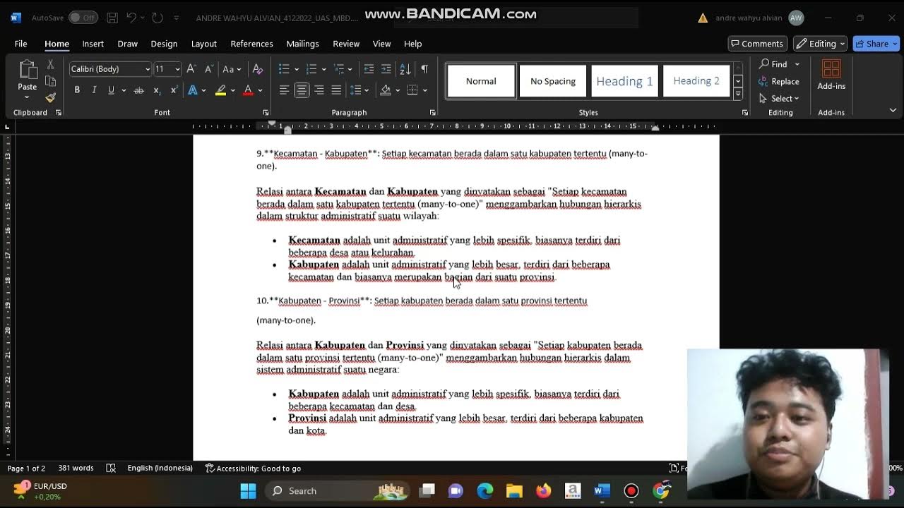 PENJELSAN UAS MBD andre wahyu alvian 4122022 - YouTube