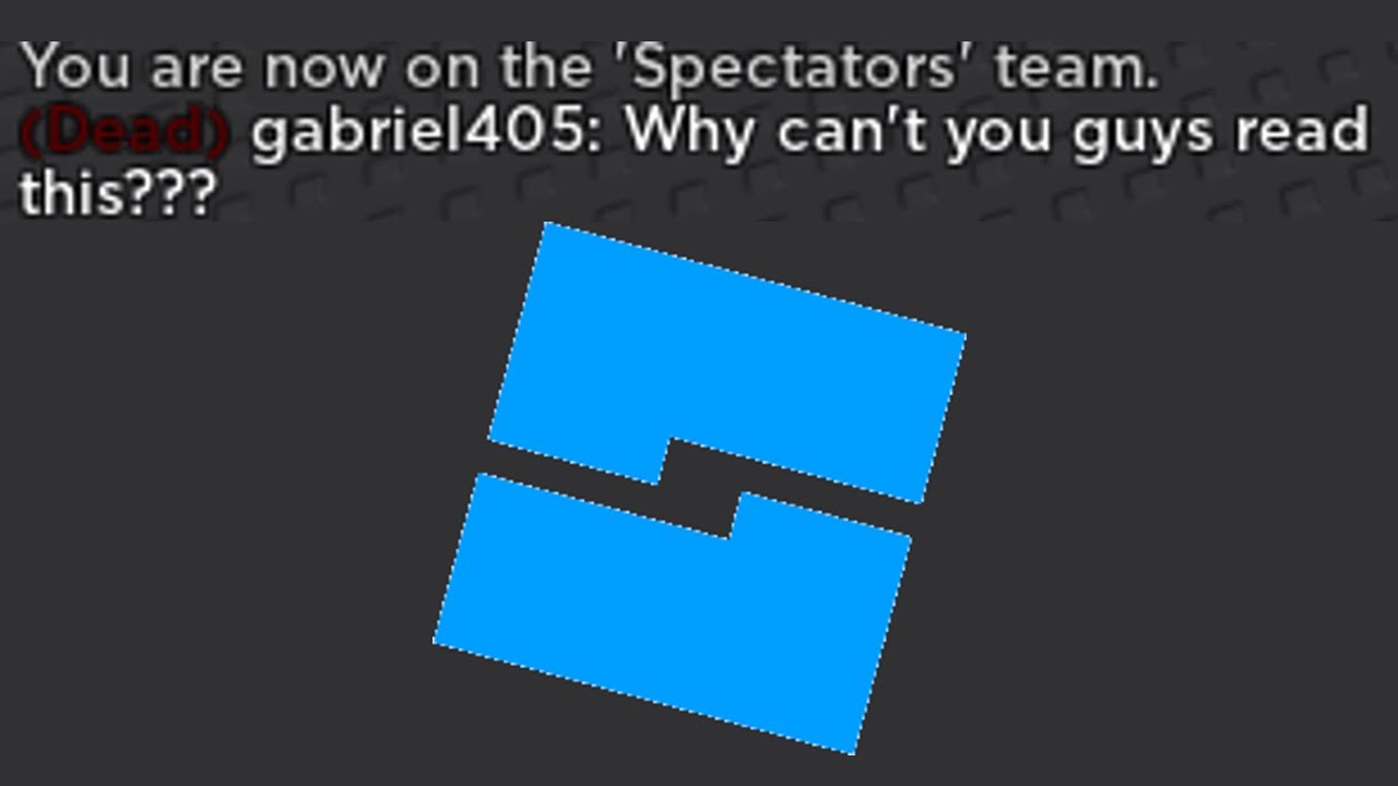 Spectators Only Chat - Roblox Script Giveaway - YouTube