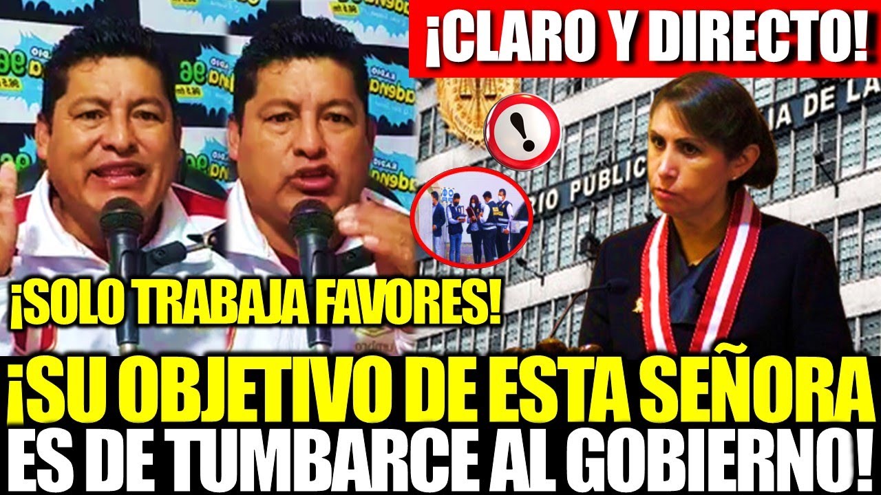 PERIODISTA ALEX PINO LE DIJO SU VERDAD A LA FISCAL GOLPIST4:"SU FIN ES ...