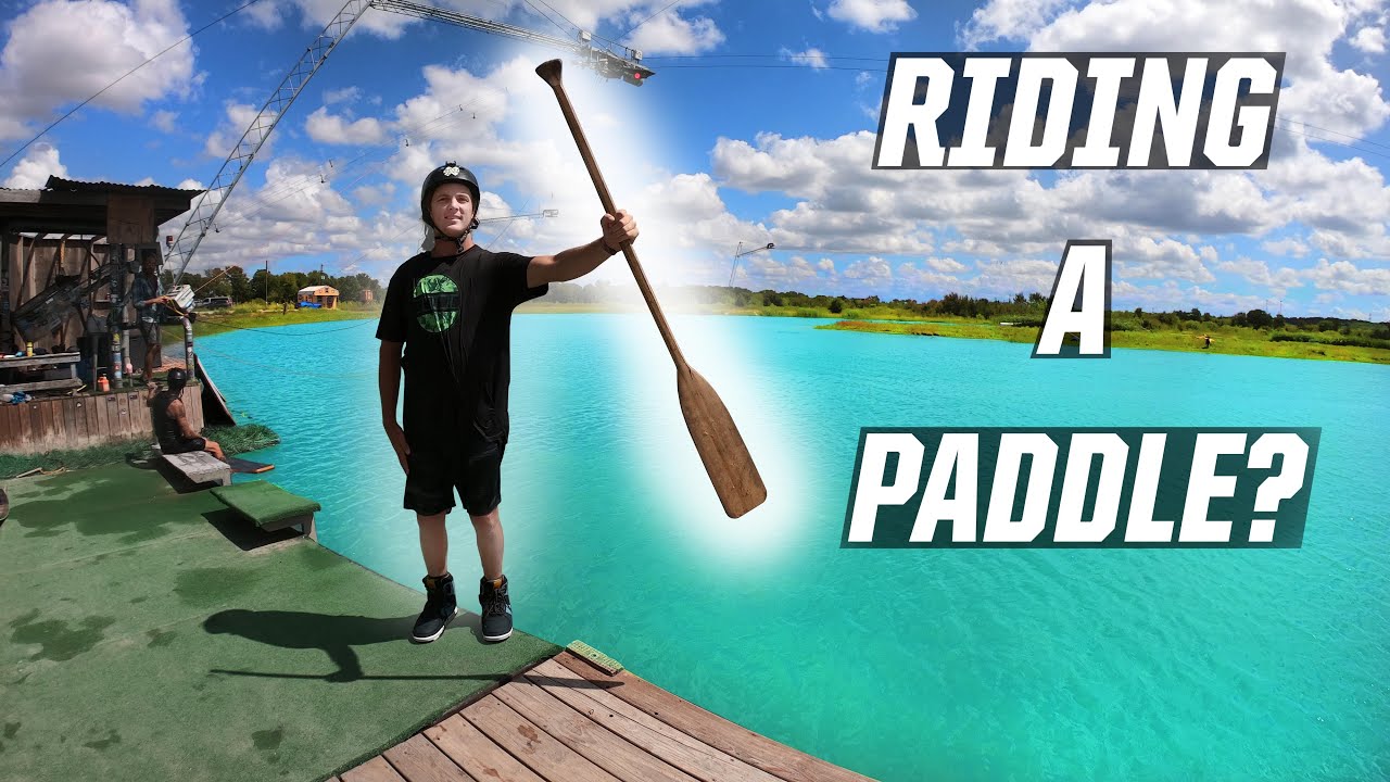 WAKEBOARDING A PADDLE - IS IT POSSIBLE? - YouTube
