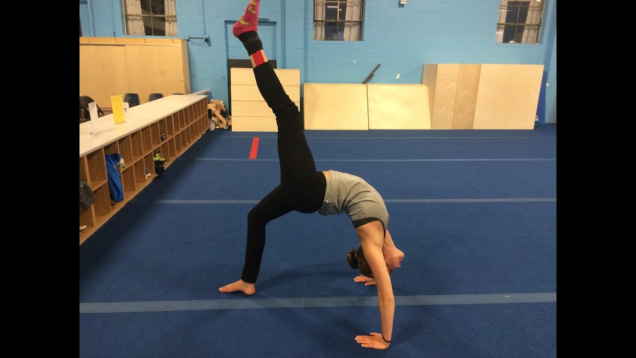 How to do a backwalkover, tips, drills, progressions - YouTube