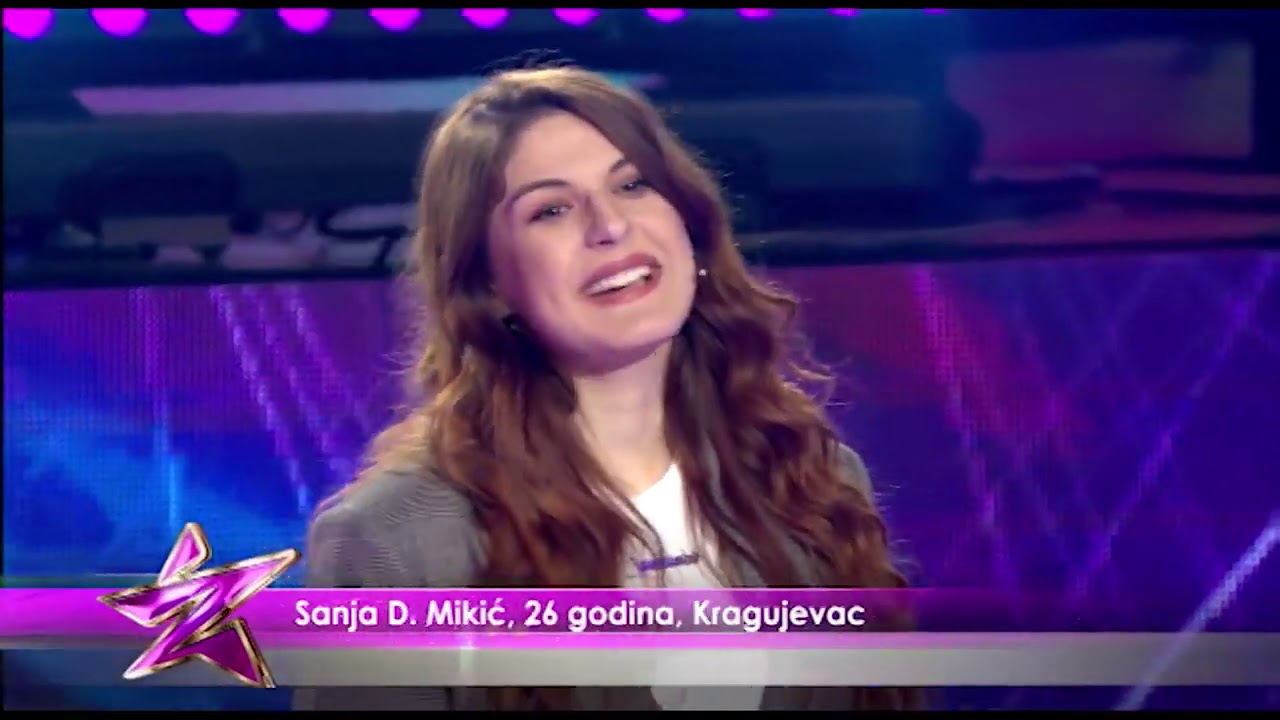 Sanja D. Mikić - Pismo ljubavi, Prvi nastup - YouTube