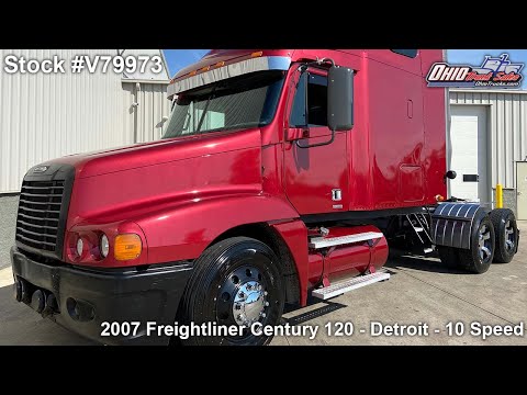 2007 FREIGHTLINER CENTURY 120 - V79973 - $34,999 - YouTube