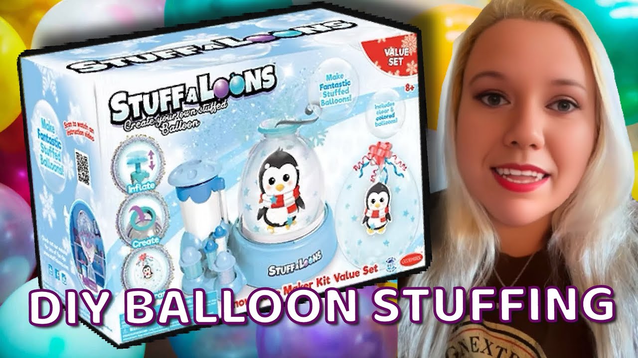 Trying Out Stuff-A-Loons! The DIY Balloon Stuffing Machine! Does It ...