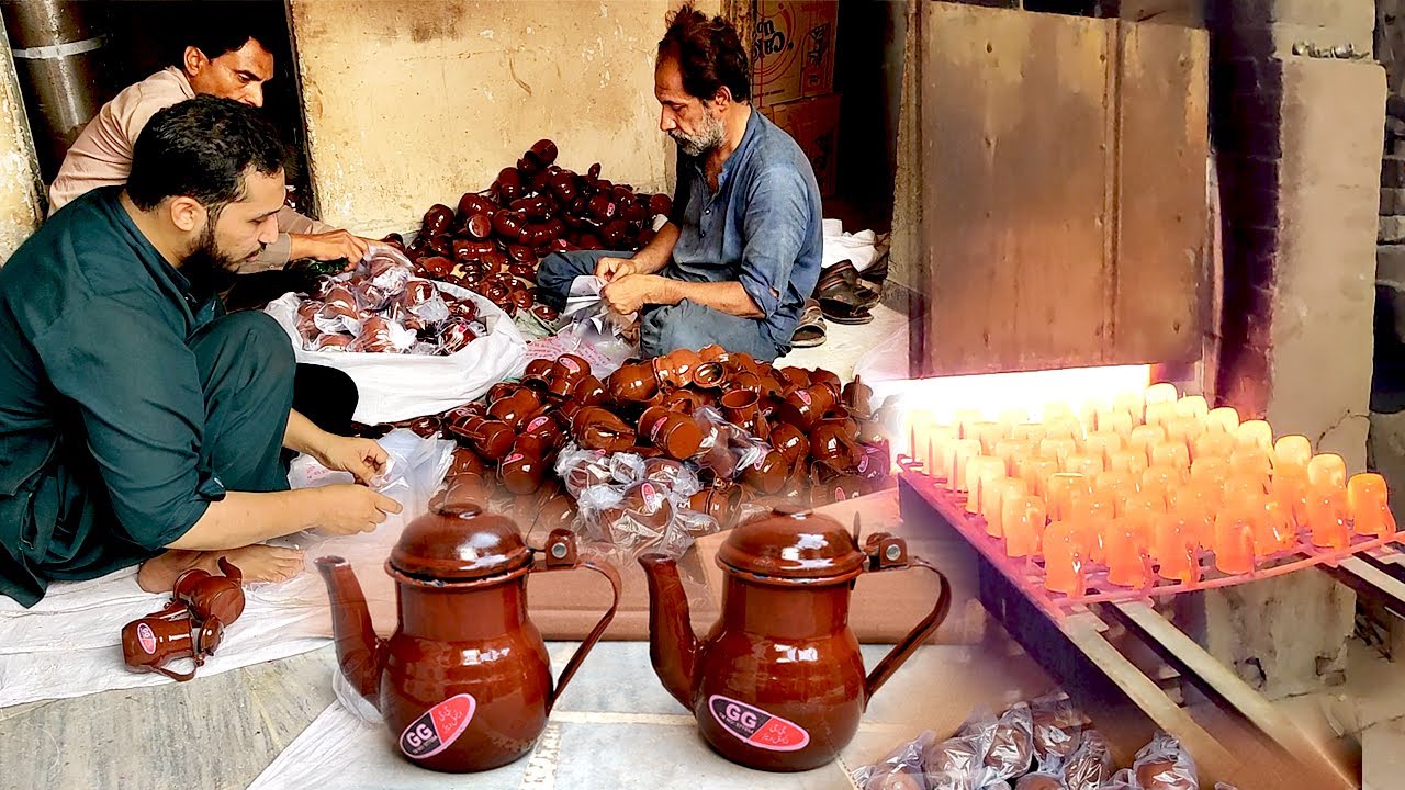 How to Making Beautiful Teapot Green Tea Kettle Manufacturing Factory ...