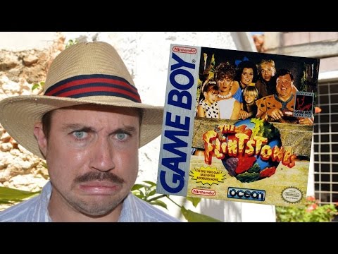 The Flintstones, The Movie, The Game, The Review - Gameboy - Top Hat Gaming Man