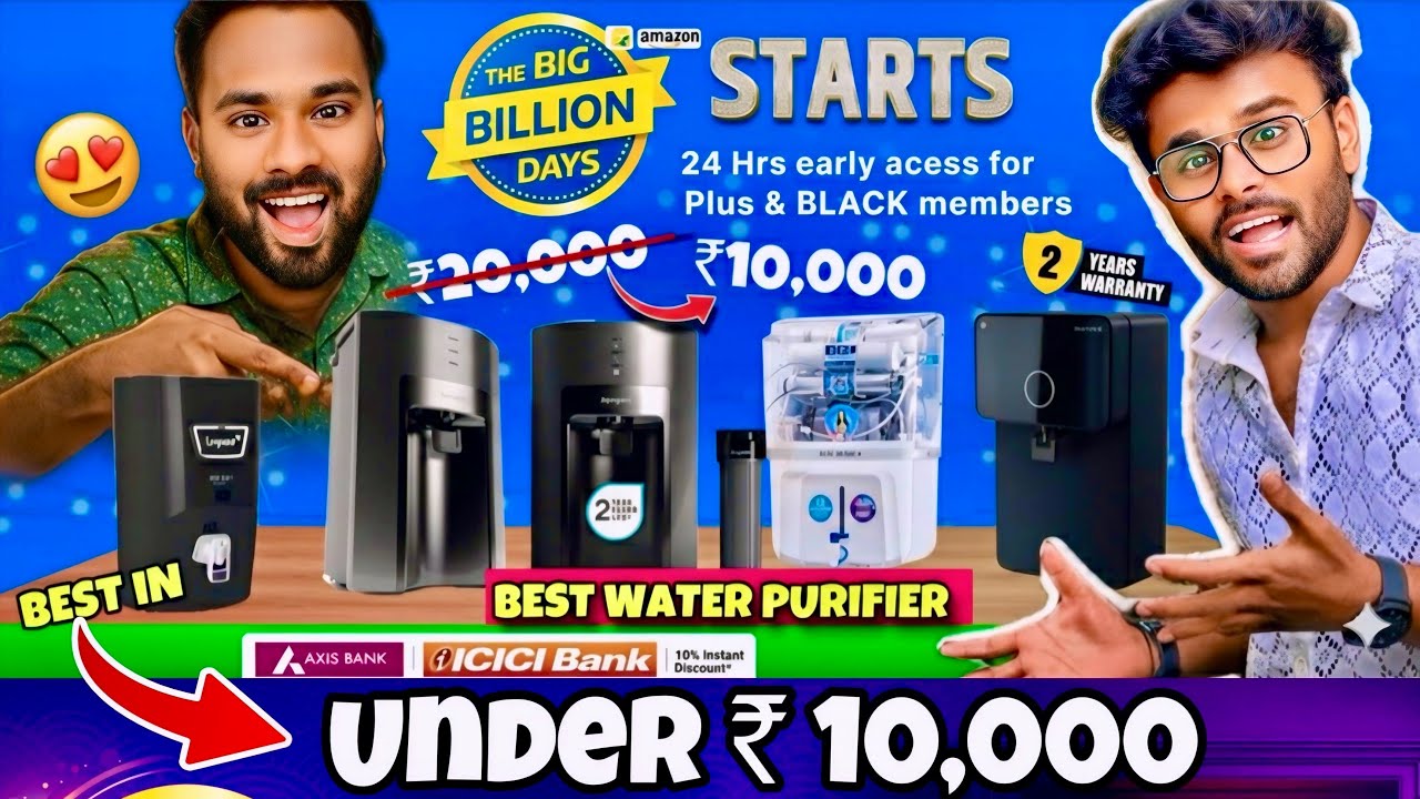 Freedom Sale Best Water purifier Under 10,000 ₹ Deals | Best Purifier ...