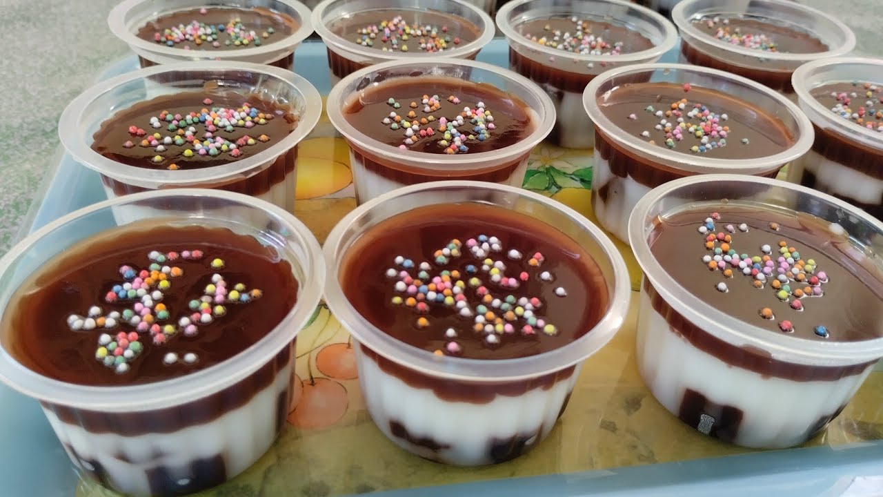 @srisumarnani9925 puding ini lumer coklatnya / Puding susu coklat - YouTube