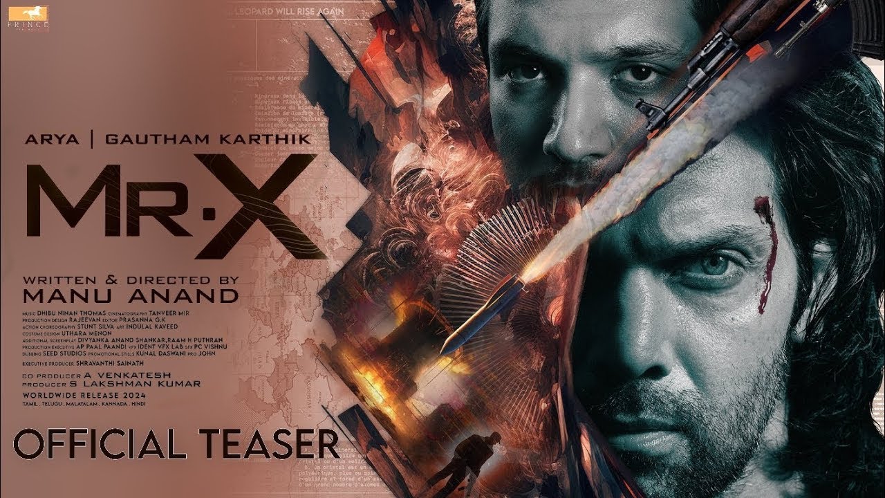 Mr X Trailer Arya | Mr X Release Date | Mr X Gautham Karthik | Mr X ...