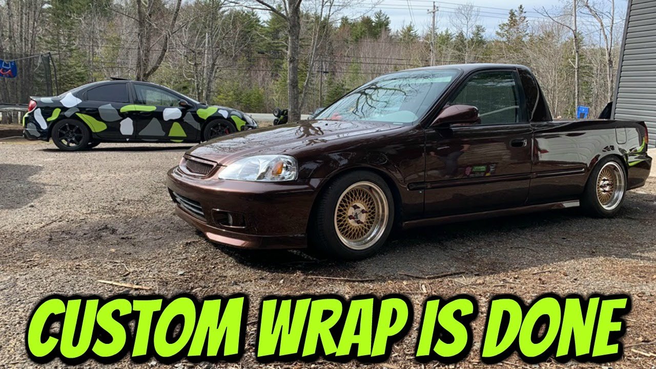 Big Turbo SRT-4 Gets CRAZY Wrap - YouTube