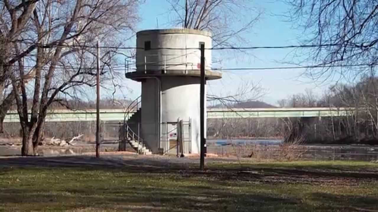 Raw Water Supply Caisson River Intake - 1986 - YouTube