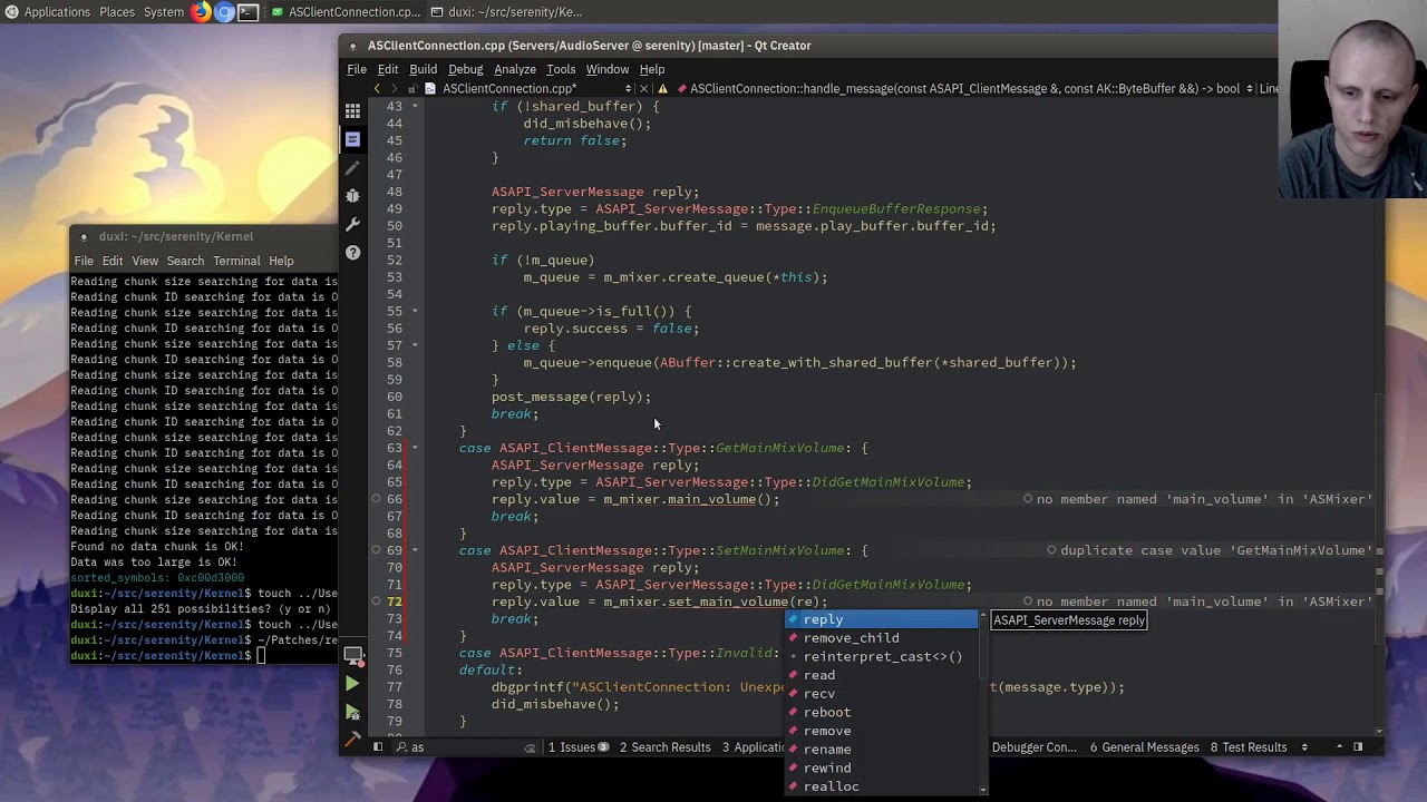 OS hacking: Adding a simple volume control to AudioServer - YouTube