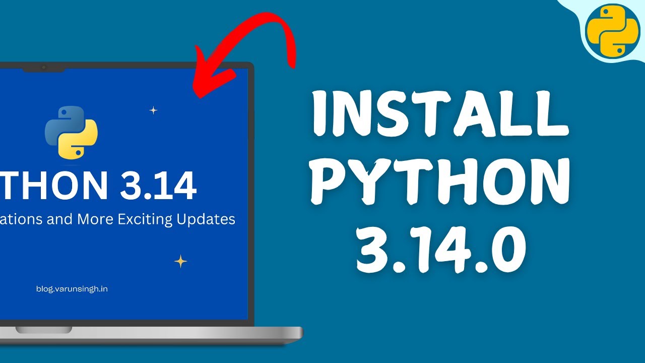 How to Install Python 3.14.0 on Windows? - YouTube
