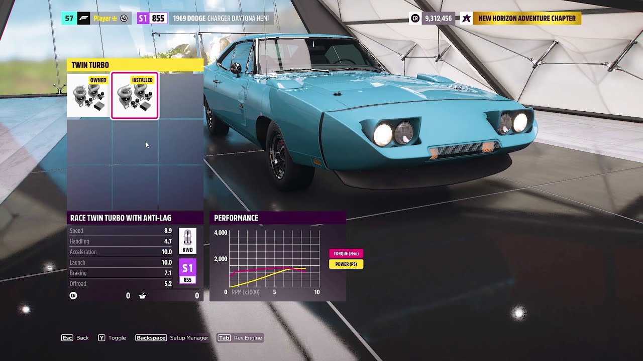 1969 DODGE CHARGER DAYTONA HEMI V12 7.7L ENGINE SWAPPED OVERTUNED ...