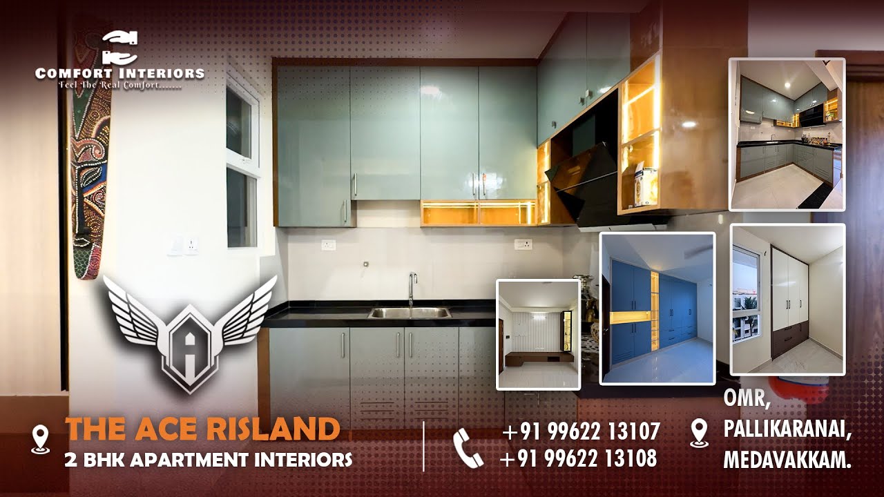 2BHK Site Handover at THE ACE RISLAND | Best home interiors in OMR | #interiordesign # ...
