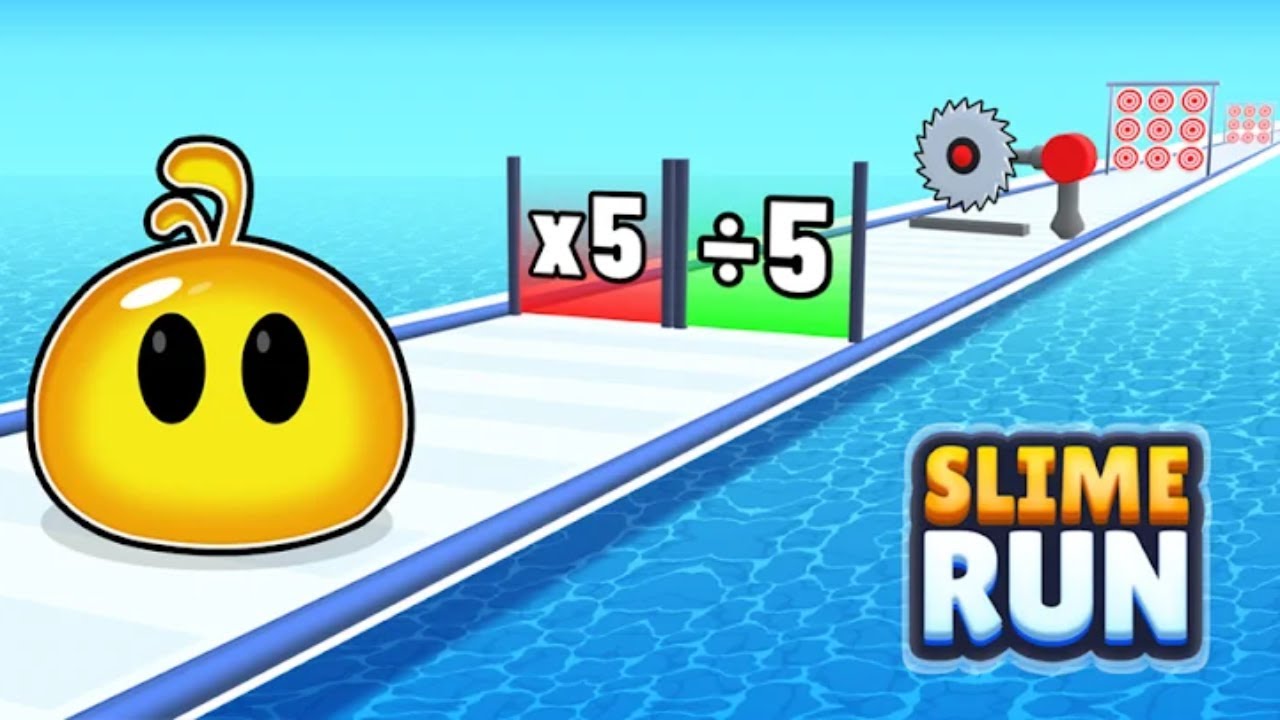 Slime Run Race・Running Games Mobile Game | Gameplay Android - YouTube