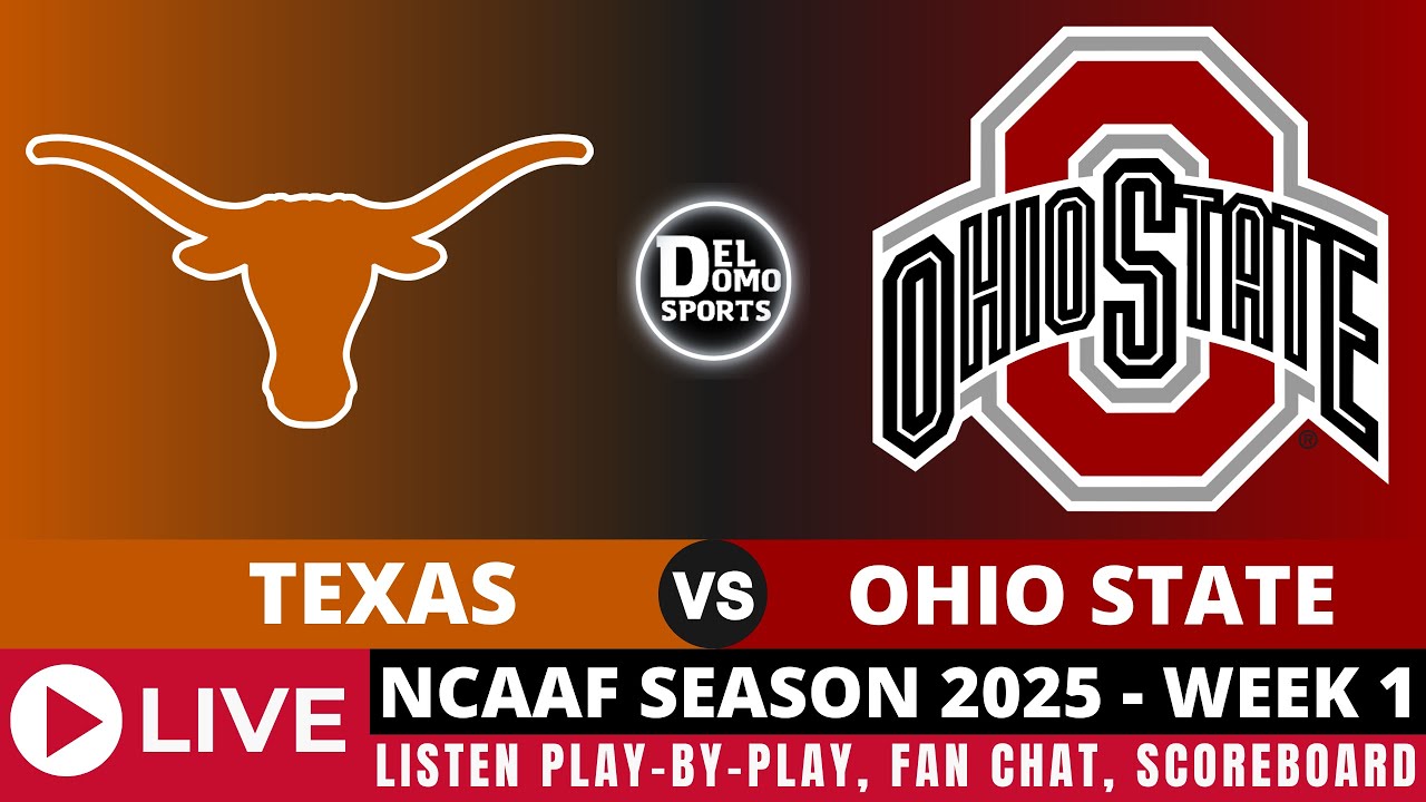 TEXAS VS OHIO STATE 🏈 College Football Week 1 - AGO 30, 2025 - YouTube