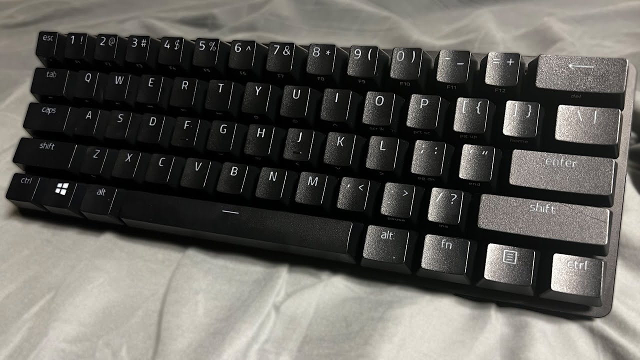 Razer Huntsman Mini Unboxing and Test - YouTube