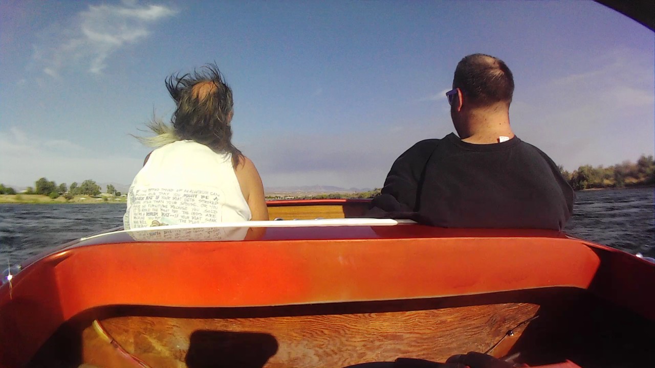 1962 Stevens v-drive boat - YouTube