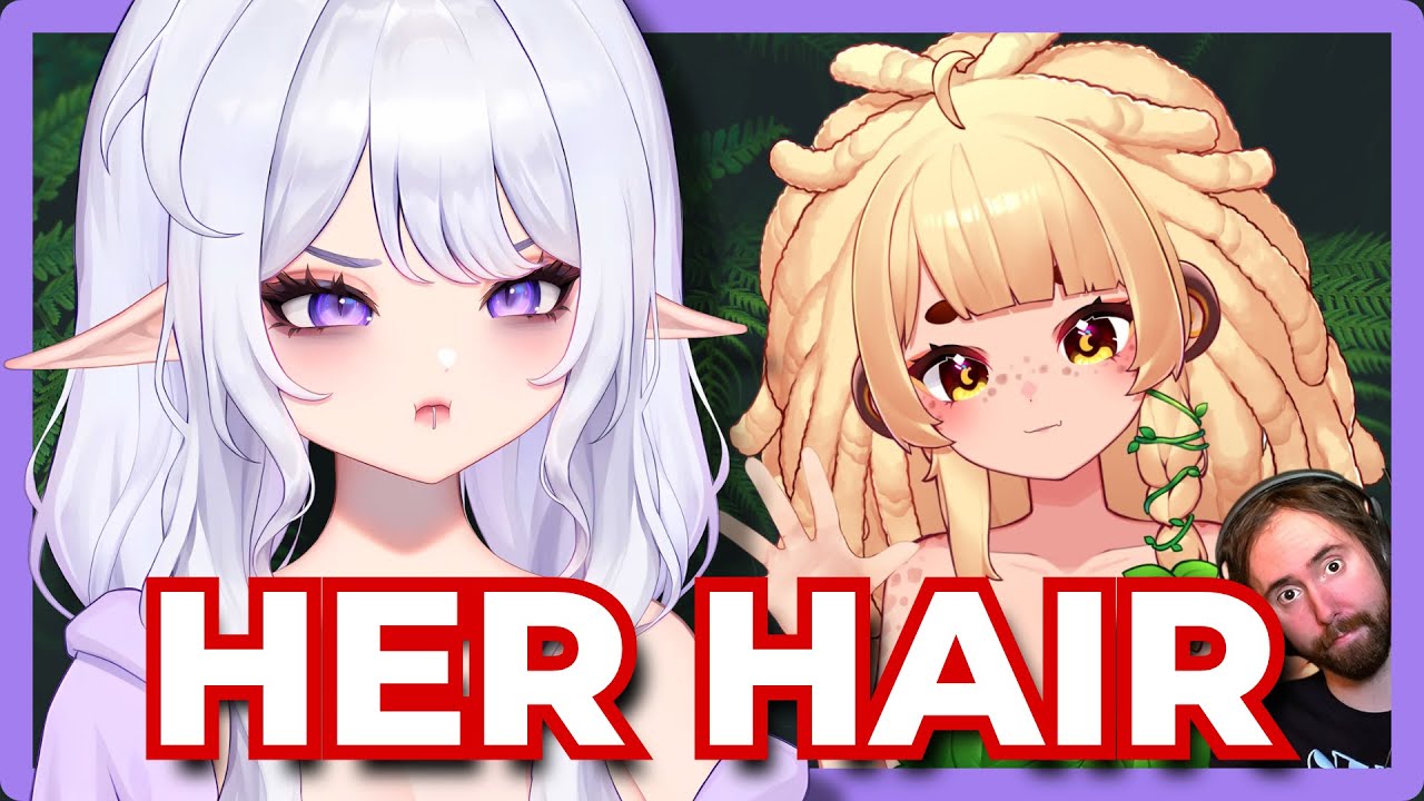 VTuber Hair DRAMA? | BananaJuju x Powdur - YouTube
