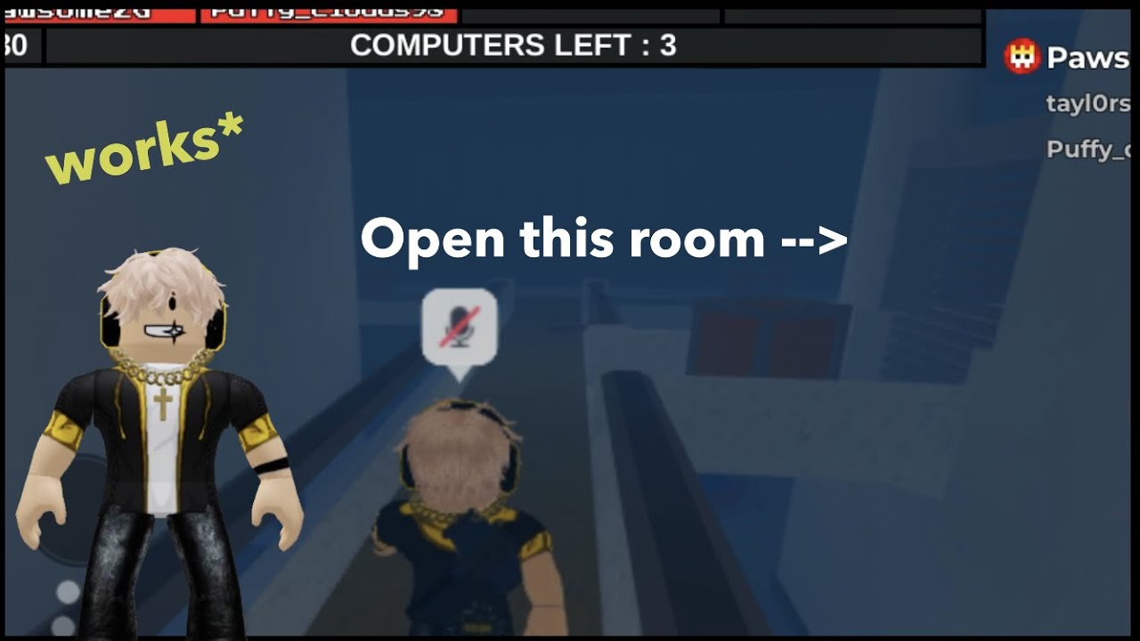 How To Unlock BOTH SECRET ROOMS in Flee the Facility Airport (Works ...