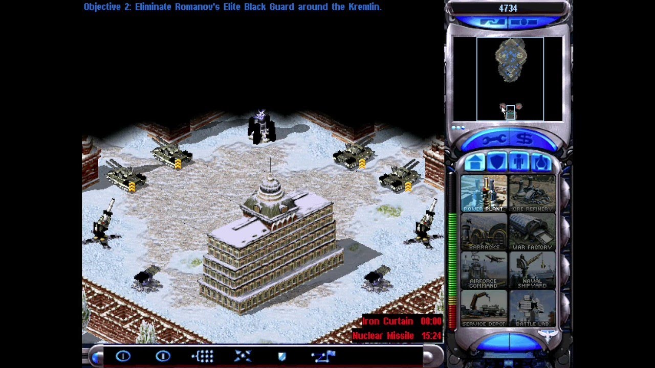 Red Alert 2 - Allied Campaign - Final Mission Chrono Storm - YouTube