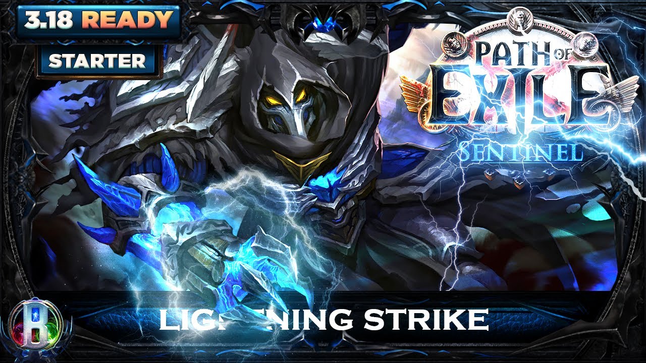 Path Of Exile 3.18: TRINITY LIGHTNING STRIKE CHAMPION - POE SENTINEL ...