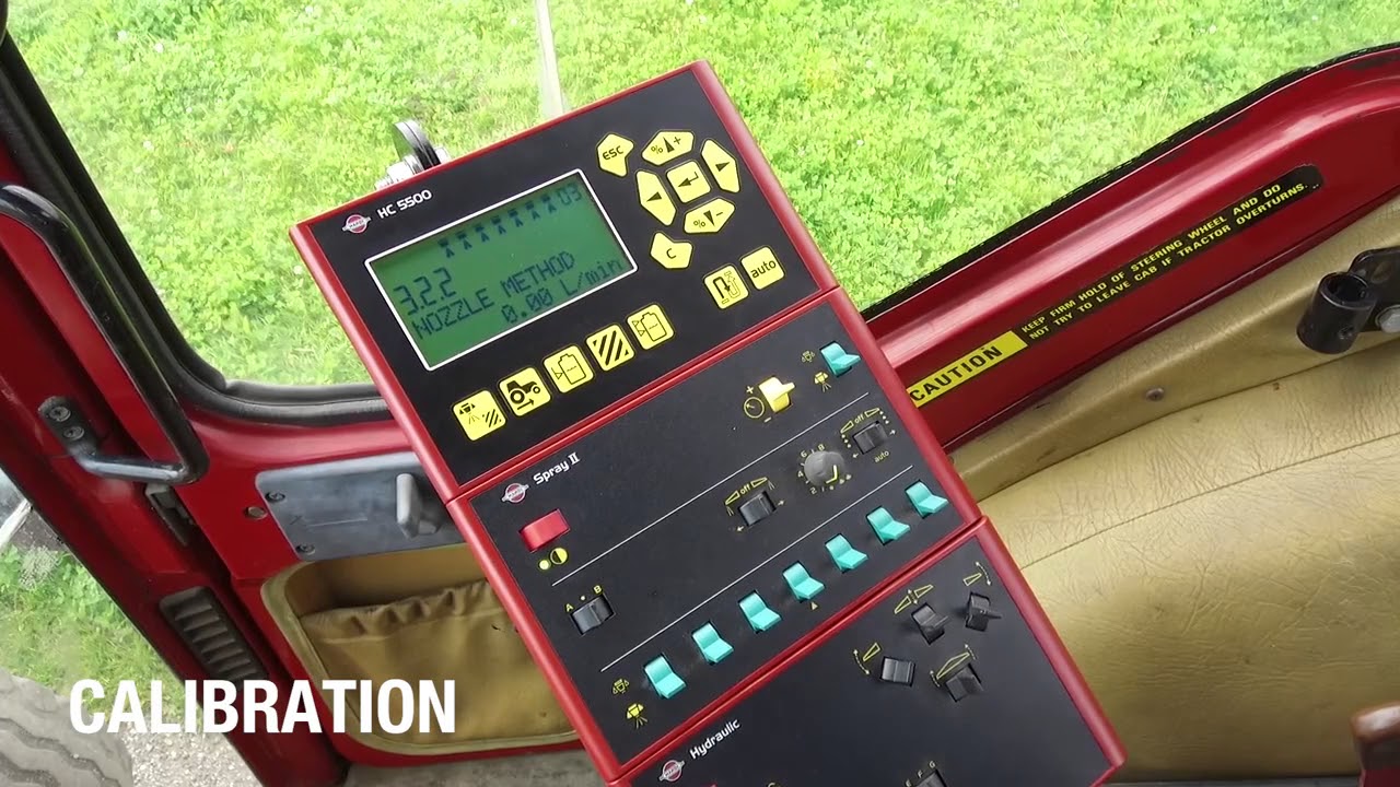 HARDI ACADEMY – HC 5500 Controller Walkthrough - YouTube