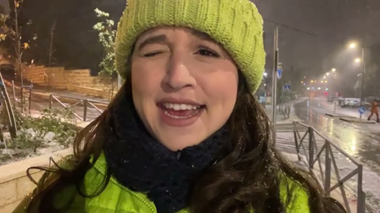 NEVE AO VIVO EM JERUSALÉM! Hoje as 16h de Brasília - YouTube