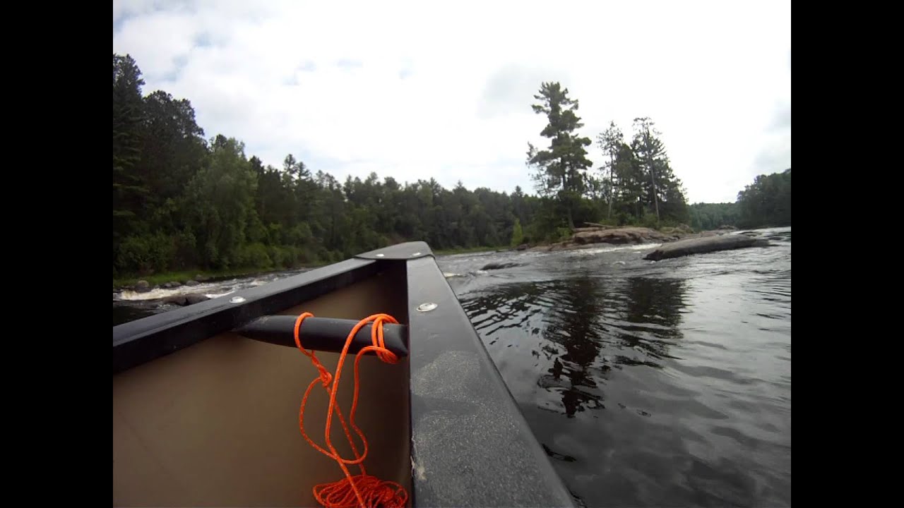 Canoeing on the Flambeau River - YouTube