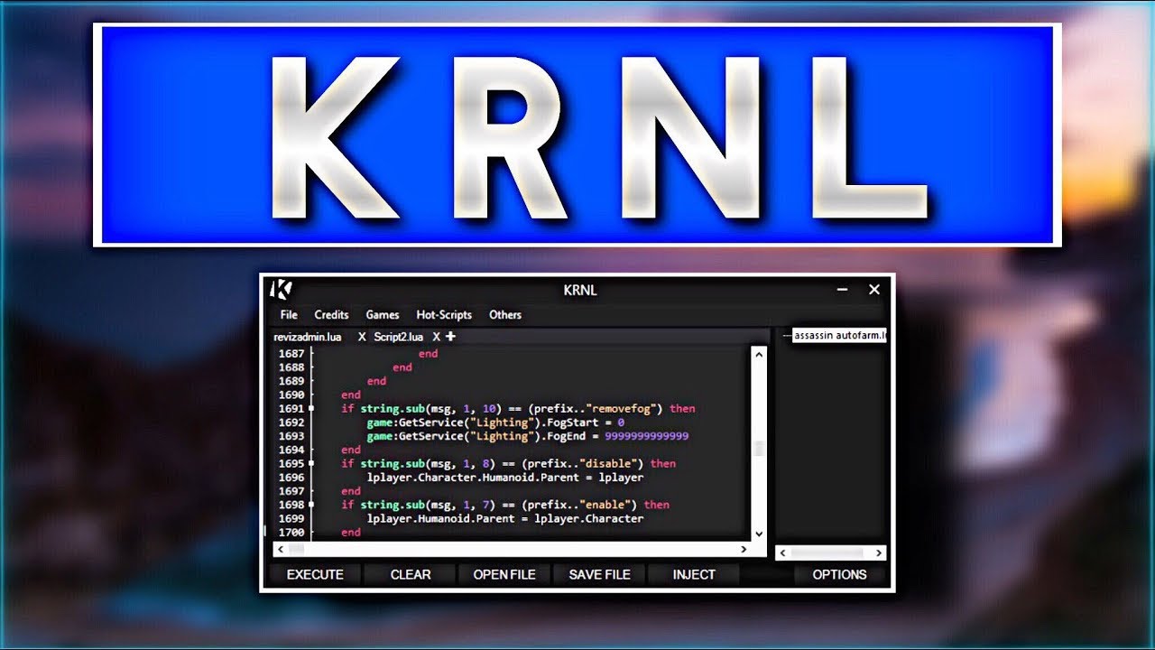 Roblox Exploit (KRNL) Nasıl İndirilir Çok Kolay Part1 - YouTube