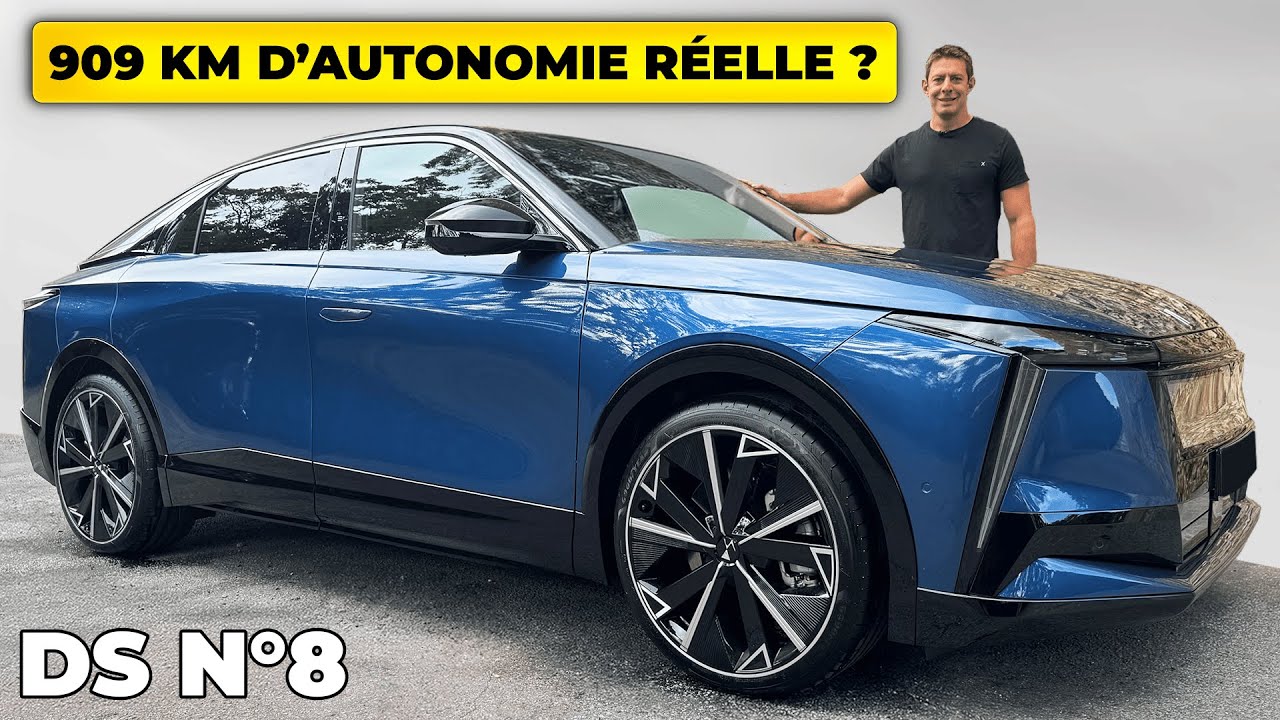 Essai DS N°8 – PLUS de 900 KM en électrique, c’est POSSIBLE ? - YouTube