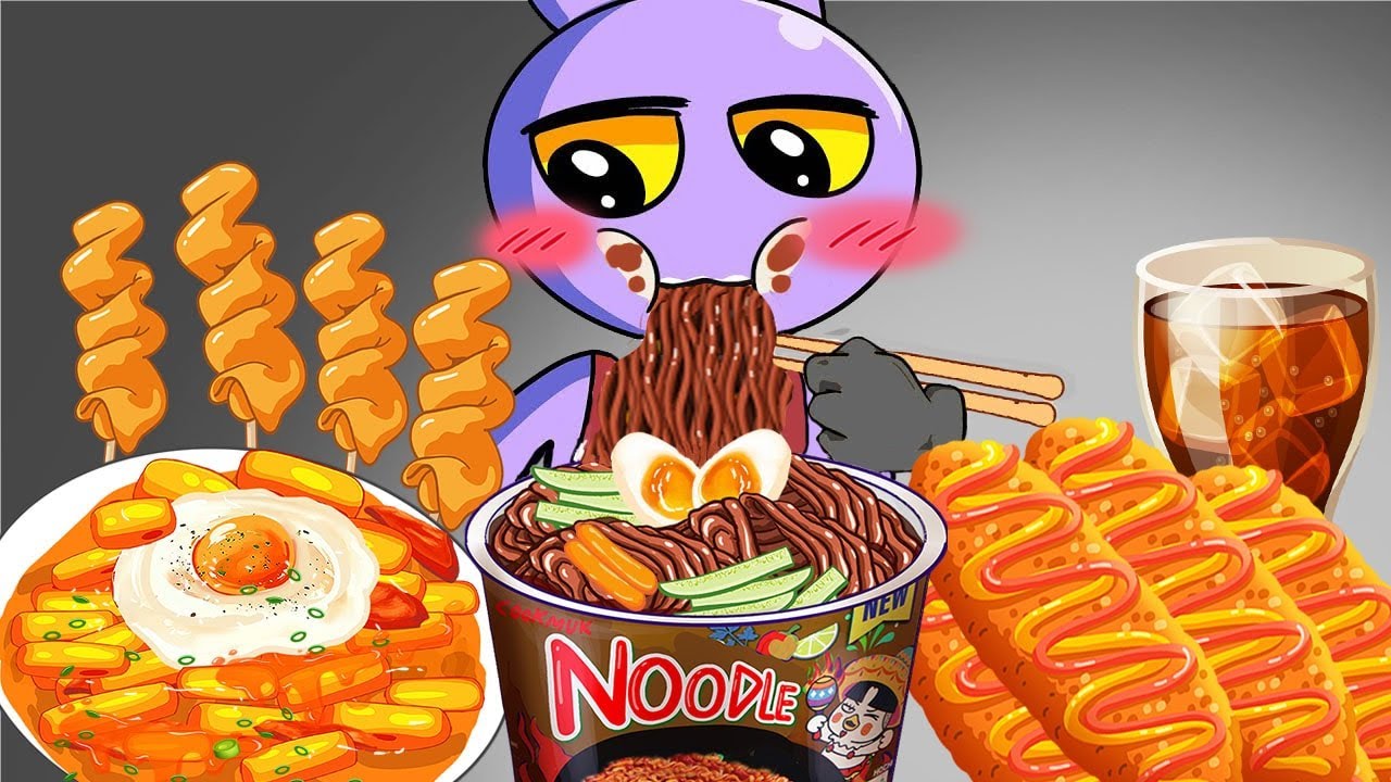 ASMR Mukbang | Jax x FIRE NOODLES AND Tteokbokki EATING | THE AMAZING ...