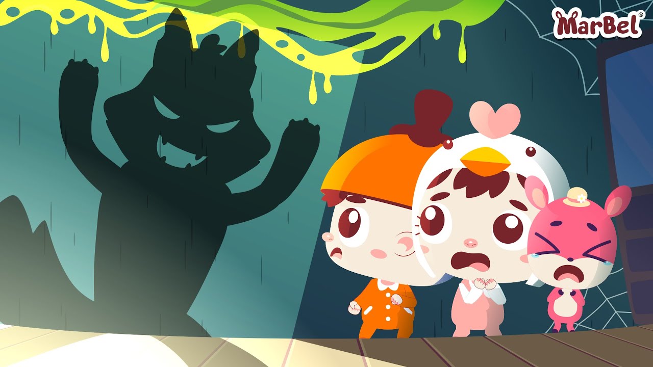 Monster dari Bayangan | Marbel | Mari Belajar Sambil Bermain | Game ...