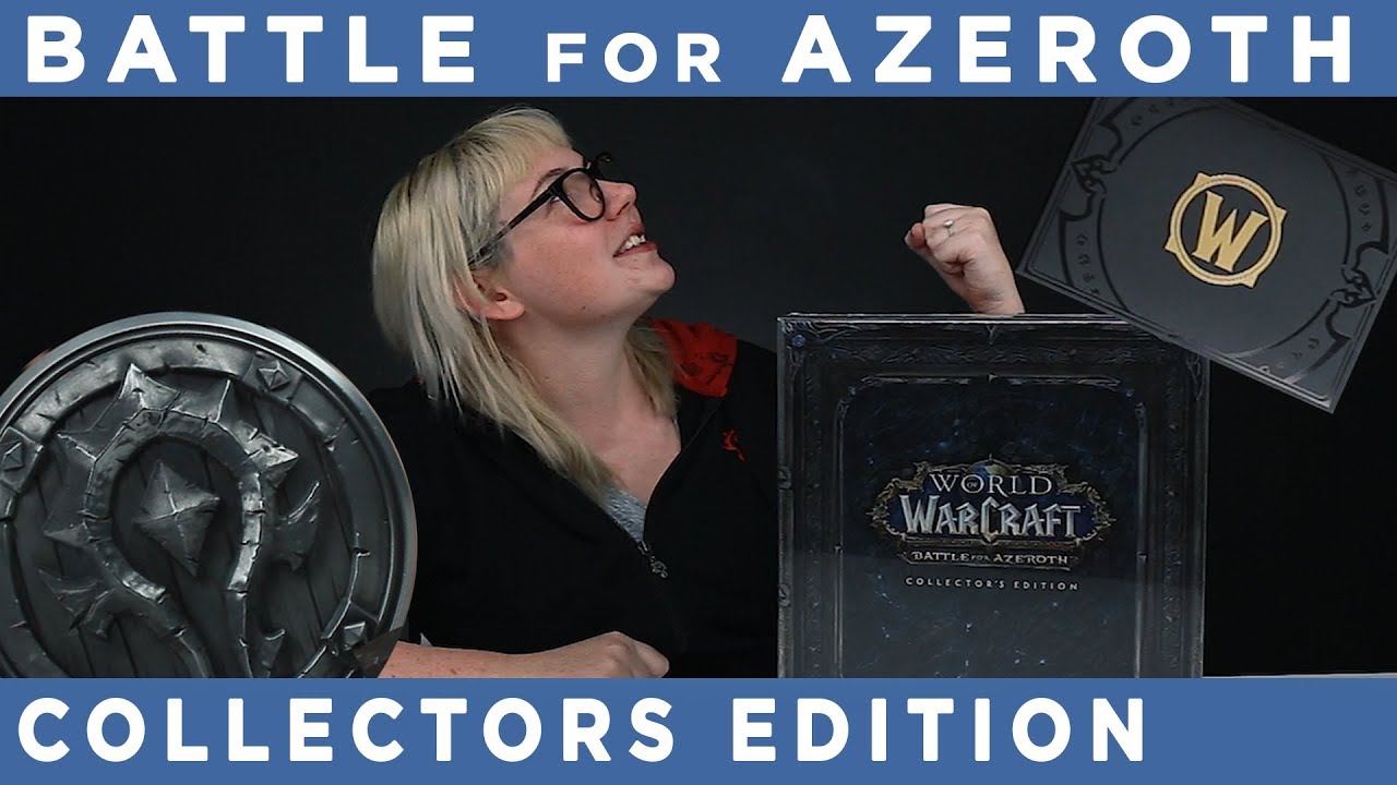 World of Warcraft: Battle for Azeroth COLLECTORS EDITION - UNBOXING ...