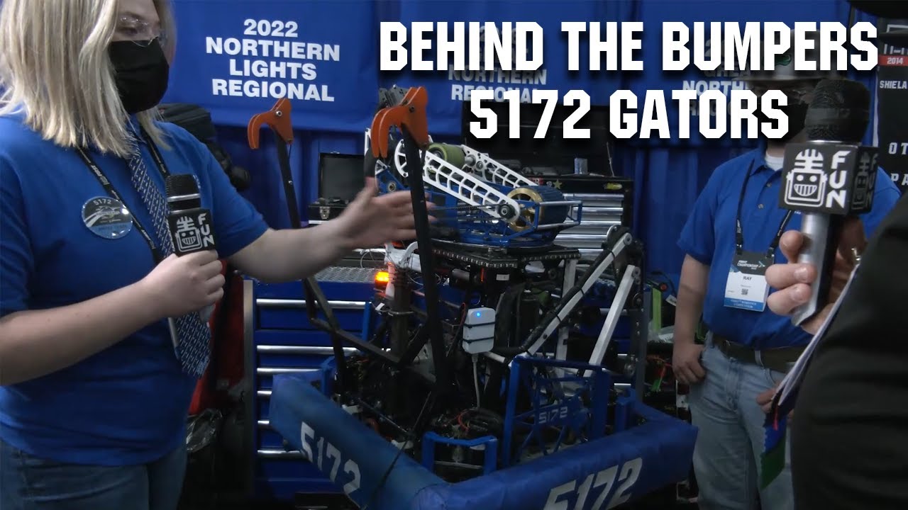 Behind the Bumpers 5172 Gators Robot | Rapid React - YouTube