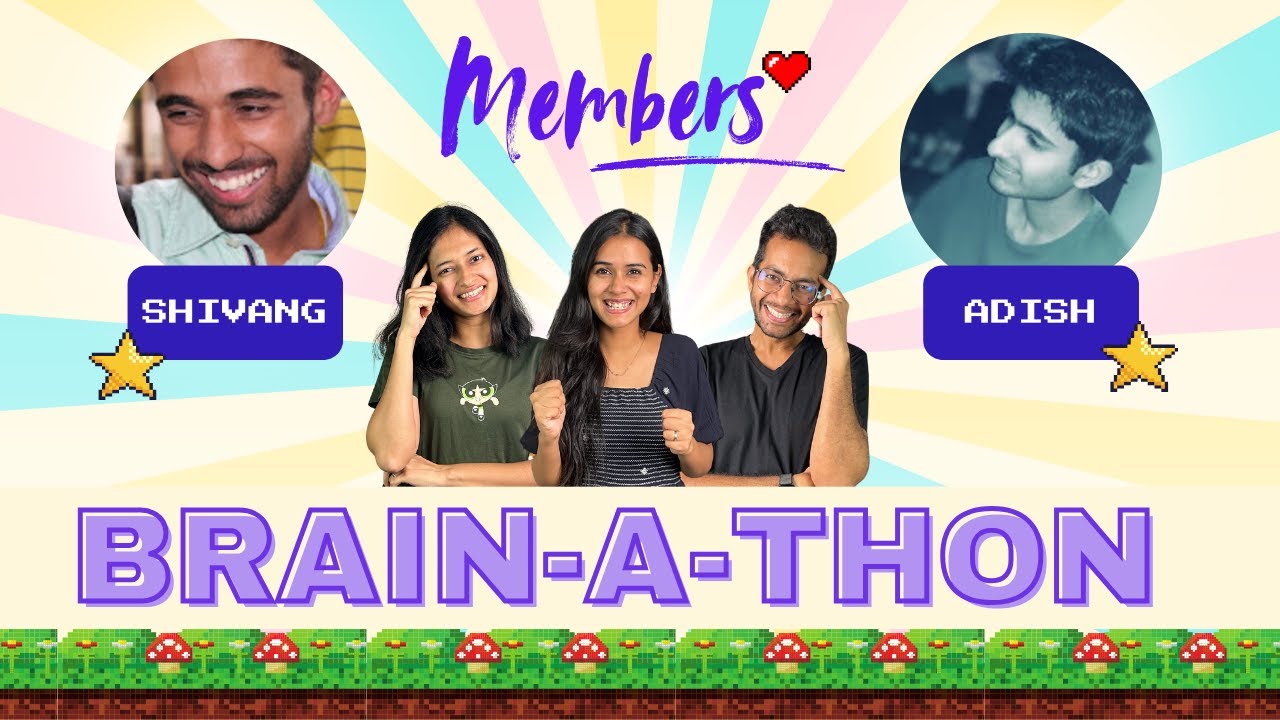 Quizzing with Members (Stakes and Ladders, Alpha Beta, String Theory) | Brain-a-thon for ALL ...