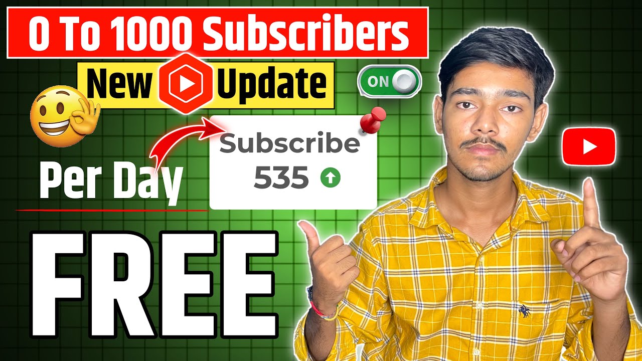New YouTube Subscribers Related Update | How To Complete 1k subs ...