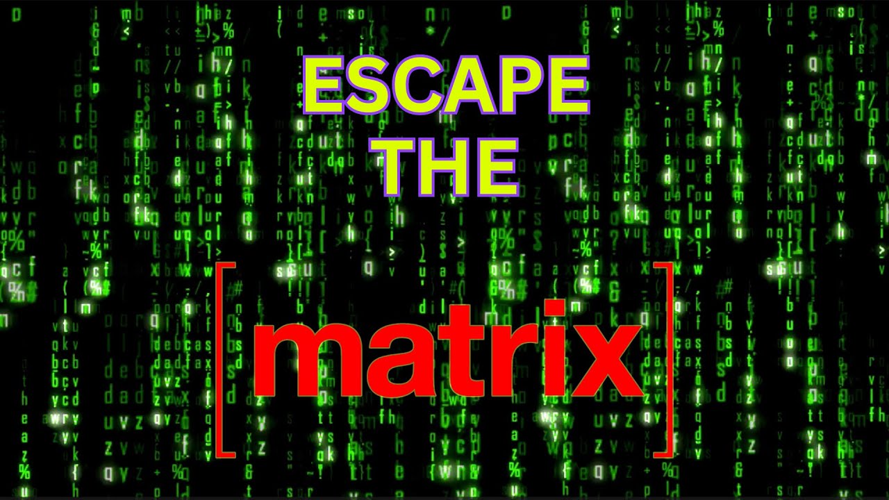 Escape The Matrix Screensaver, Futuristic Visuals Meditation Video ...