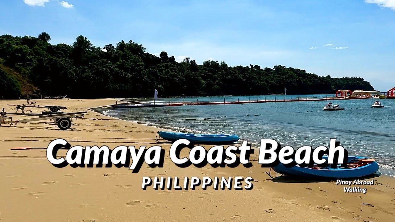 【Philippines】Walking Around Camaya Coast Beach, Mariveles, Bataan | Handheld Iphone 14 Pro - YouTube