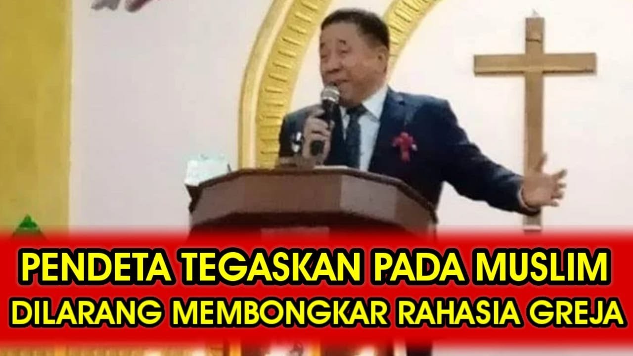 LIVE // ,,PENDETA TEGASKAN KEPADA MUSLIM DILARANG MEMBONGKAR RAHASIA ...