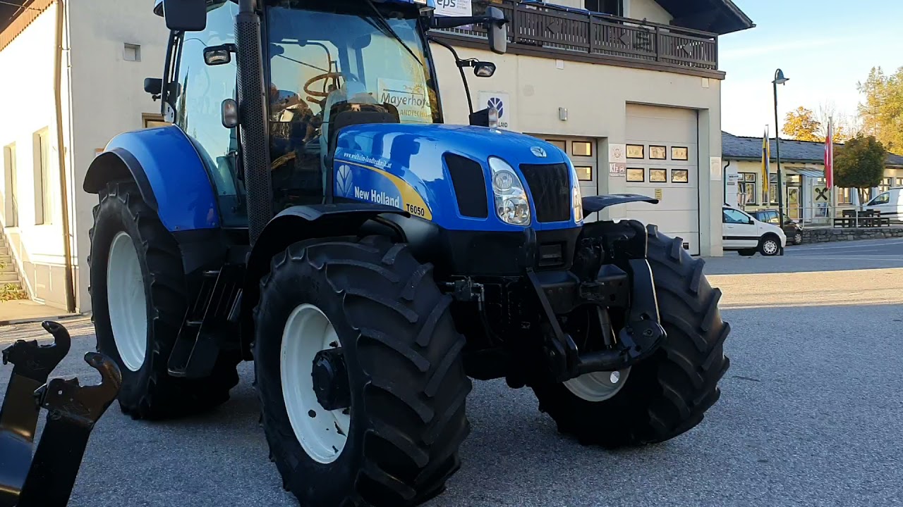 New Holland T6050 Range Command, 6 Zylinder - YouTube