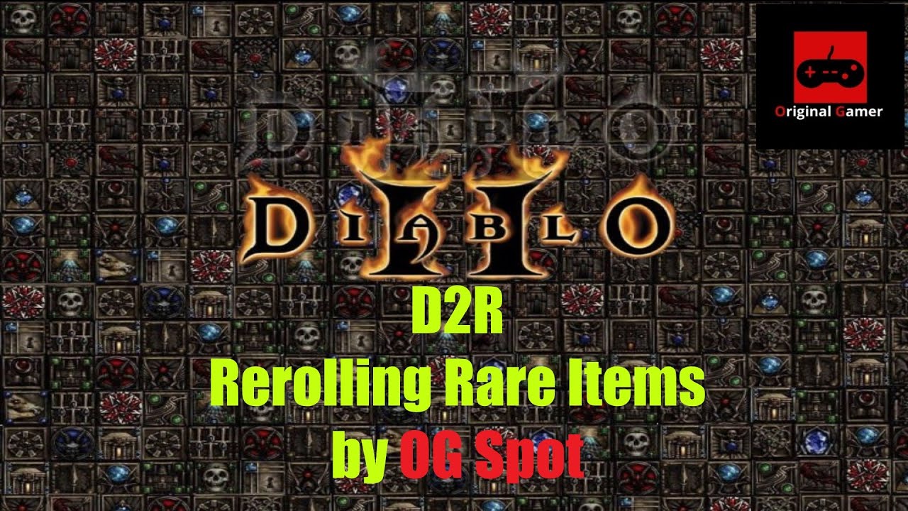 Diablo 2 Resurrected - Rerolling Options - YouTube
