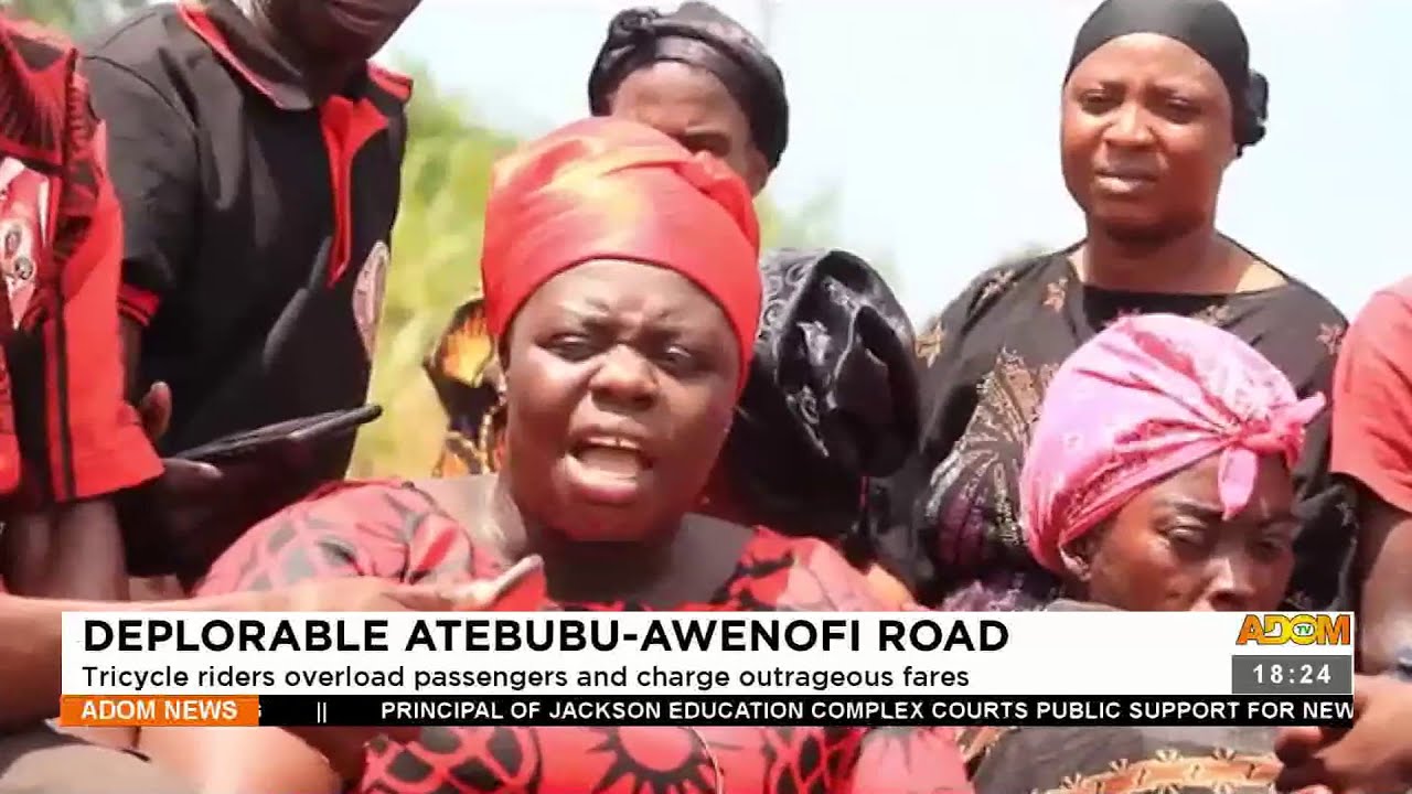Deplorable Road: Tricycle riders overload passengers and charge ...