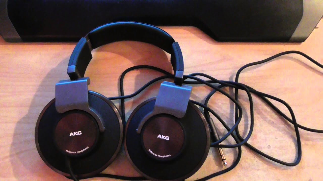 Review - AKG K550 Headphones [German] - YouTube