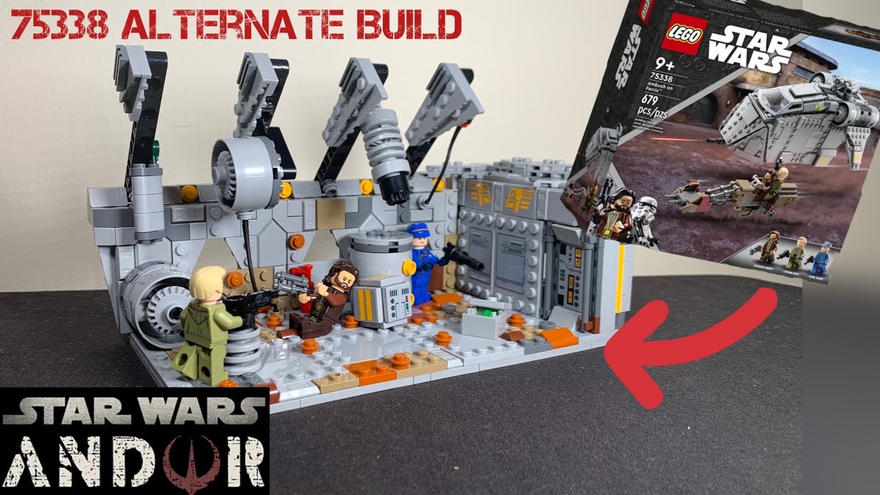 Andor: Ambush on Ferrix, Lego Star Wars Alternate build 75338 - YouTube