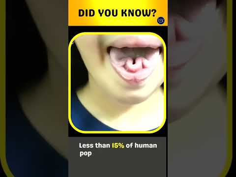 Can you make a cloverleaf with your tongue? | Rare Tongue Rolling ...