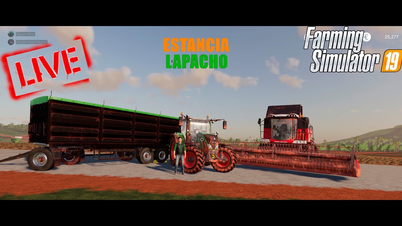 LIVE ON - FARMING SIMULATOR 19 - YouTube