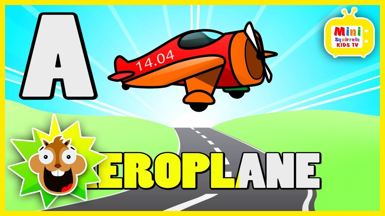Letter A - Learn English Letters & Words - Fun & Educational Video For ...